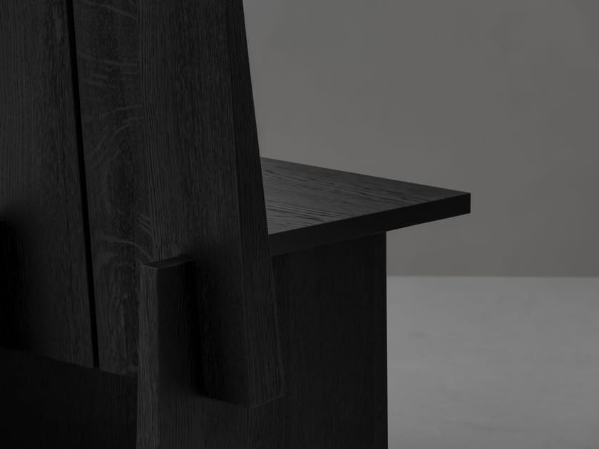 T-ELEMENTS Solid wood chair By Van Rossum | design Andrea Tognon