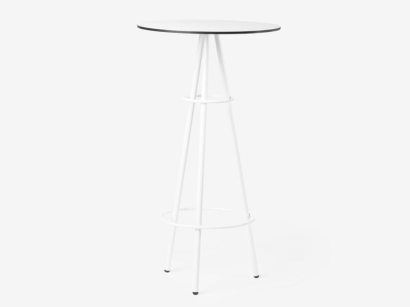 CIACOLA Round high table By Venedia