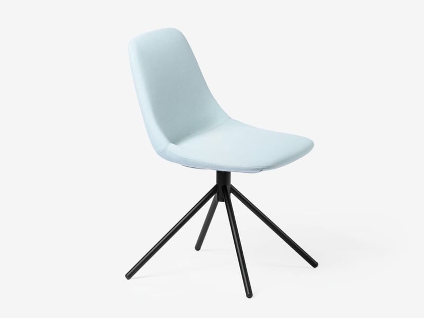 RIALTINA Swivel trestle-based chair By Venedia