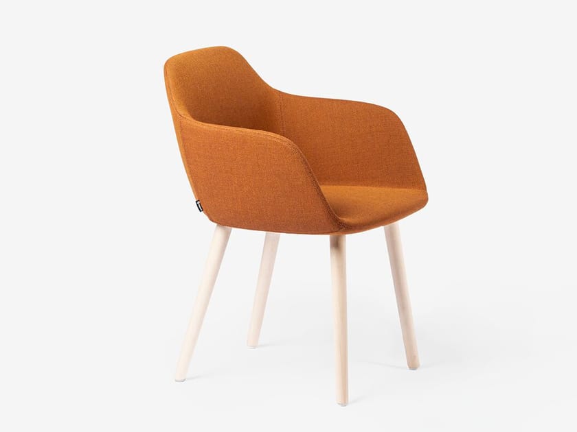 RIALTINA Easy chair with armrests By Venedia