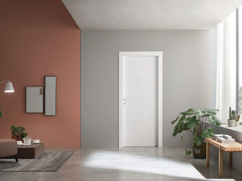 INCISA 4 Porta a battente in legno By Venus Design