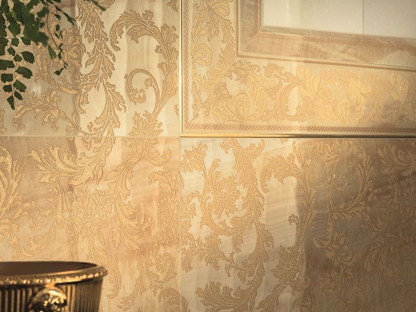 MARBLE BAROCCHINO Wall tiles By Versace Ceramics