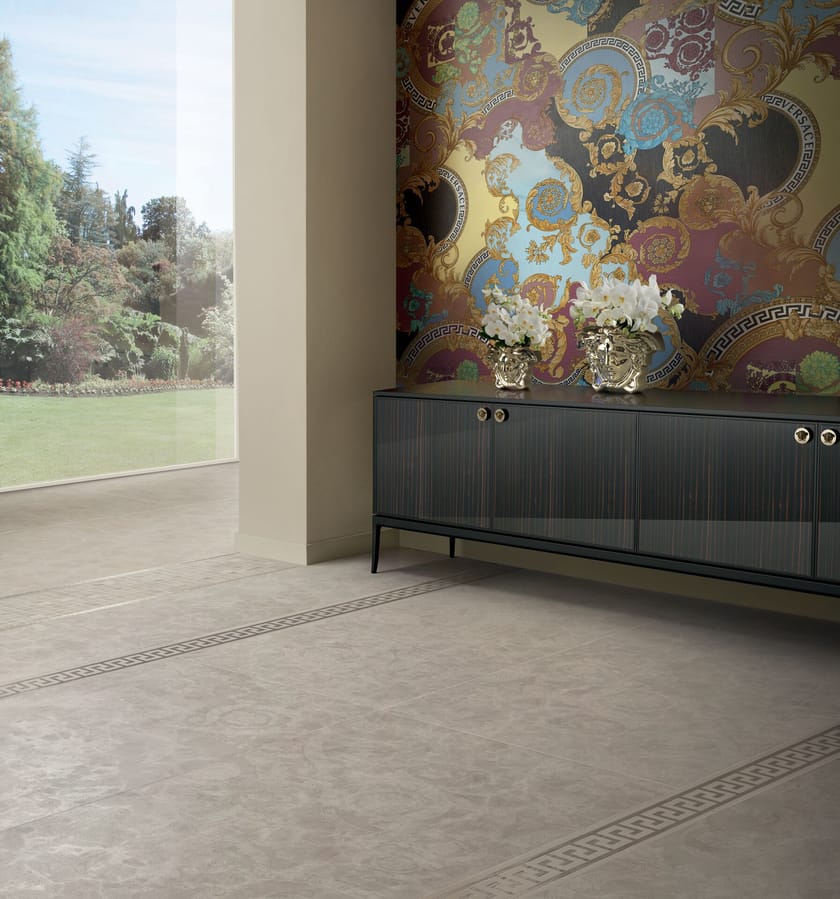 MEGABAROCCO BIANCO Flooring By Versace Ceramics