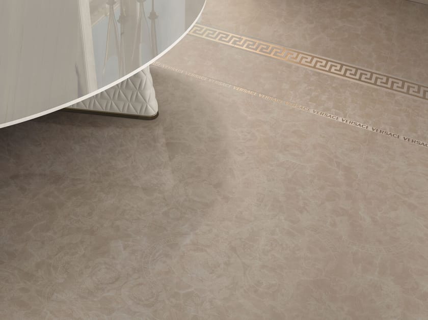 METEORITE MEGABAROCCO MIELE Flooring By Versace Ceramics