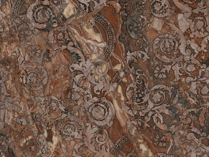 MEGABAROCCO Porcelain stoneware wall/floor tiles with marble effect By ...