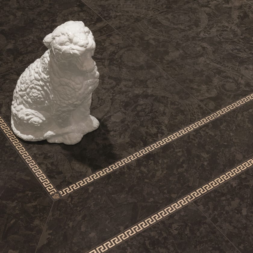 METEORITE NERO Flooring By Versace Ceramics