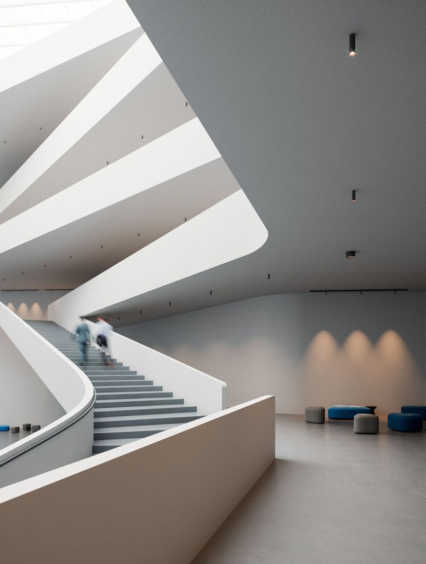 BIND SOLO LED aluminium spotlight By Vibia