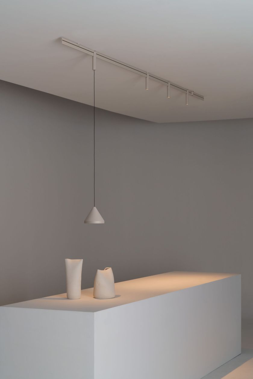 BIND LED aluminium pendant lamp By Vibia