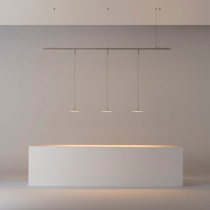 BIND LED aluminium pendant lamp By Vibia