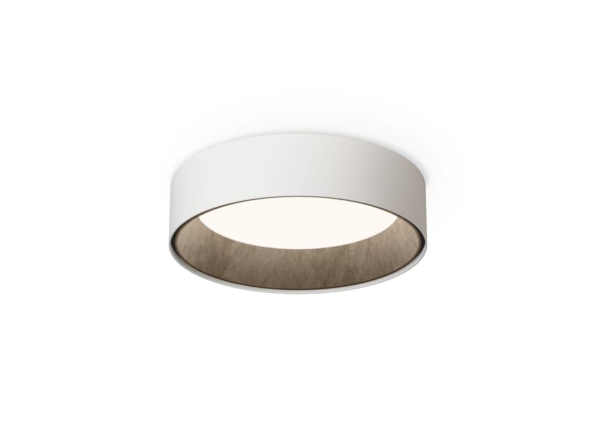 DUO PETRA LED aluminium and slate ceiling lamp By Vibia | design Ramos ...
