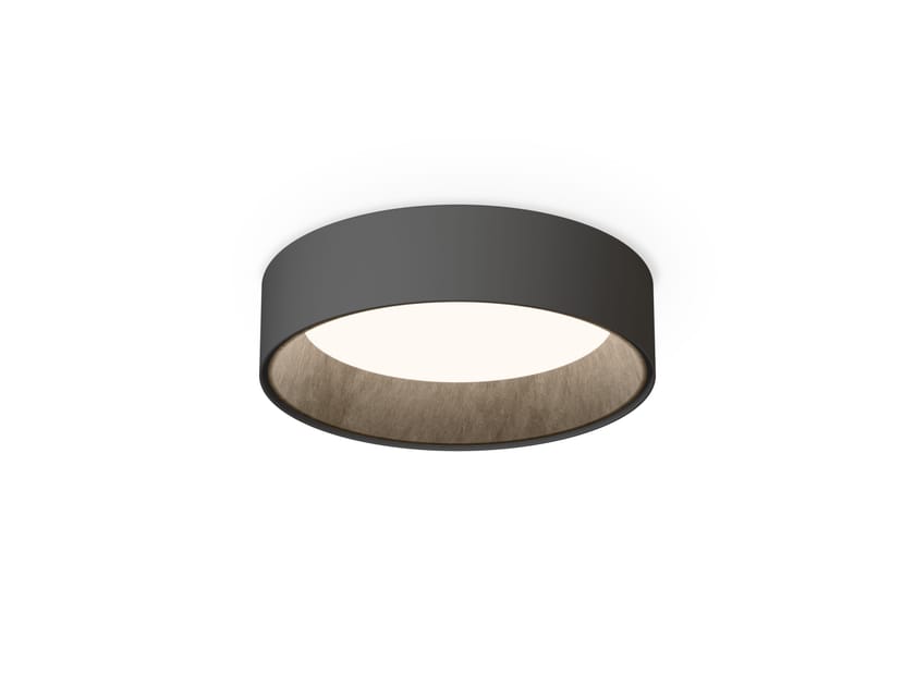 DUO PETRA LED aluminium and slate ceiling lamp By Vibia | design Ramos ...
