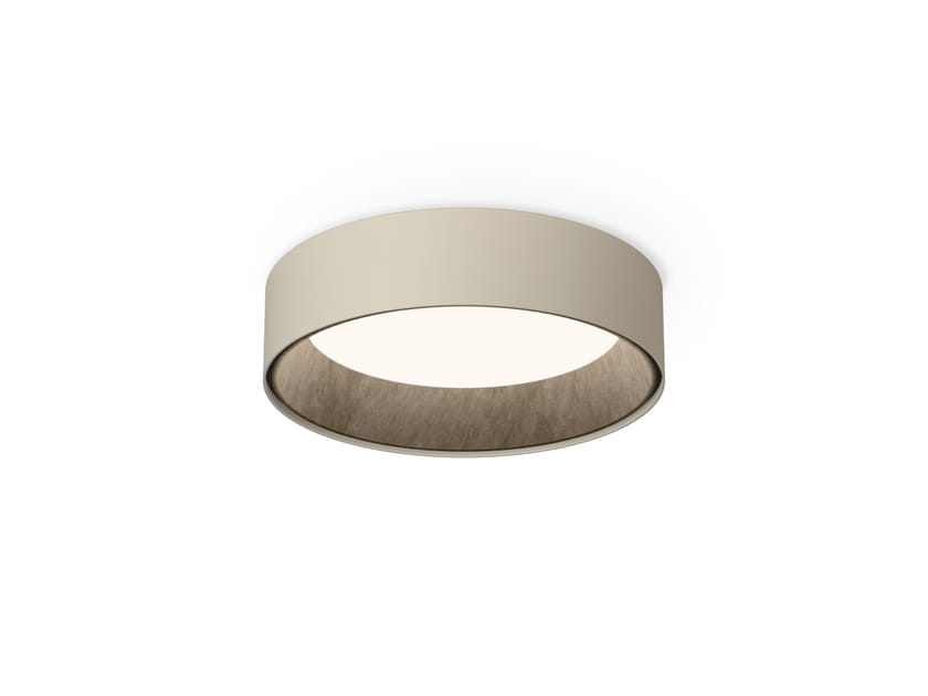 DUO PETRA LED aluminium and slate ceiling lamp By Vibia | design Ramos ...