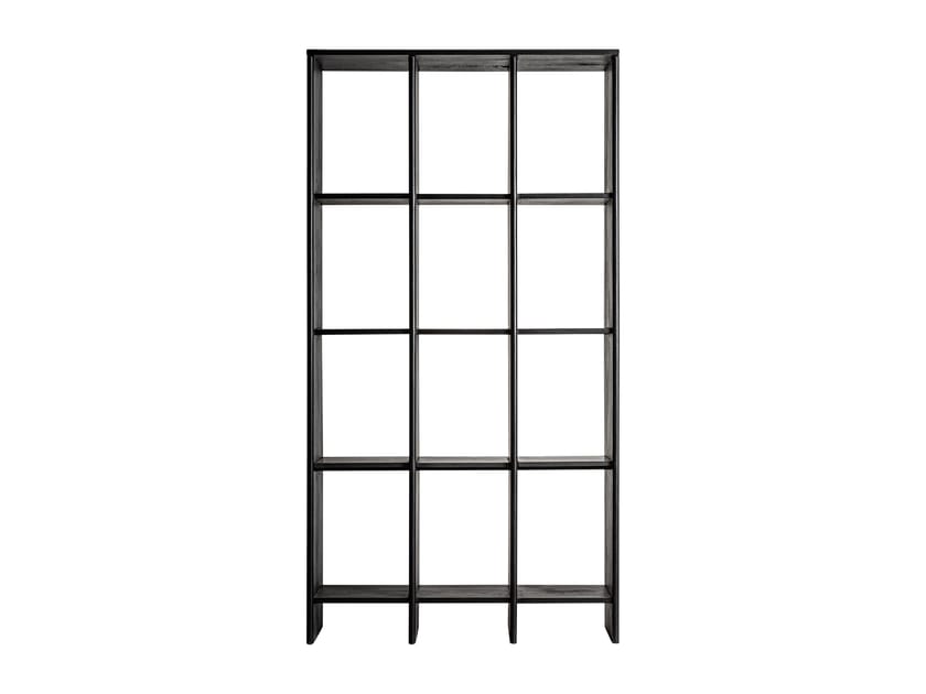 NARA Freestanding oak shelving unit By Vical Home