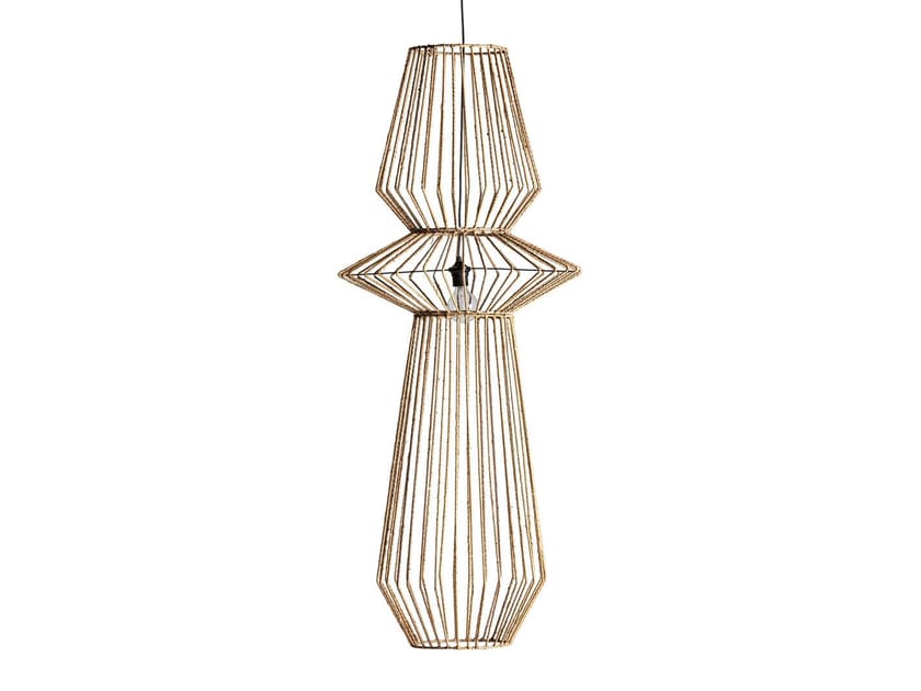 PLISSÉ RATTAN Rattan pendant lamp By Vical Home | design Jose Manuel ...