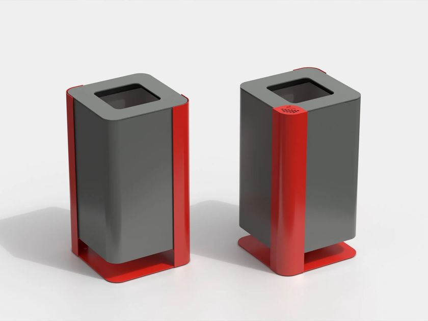 BRIDGE Litter bin By Viscio Urban Design