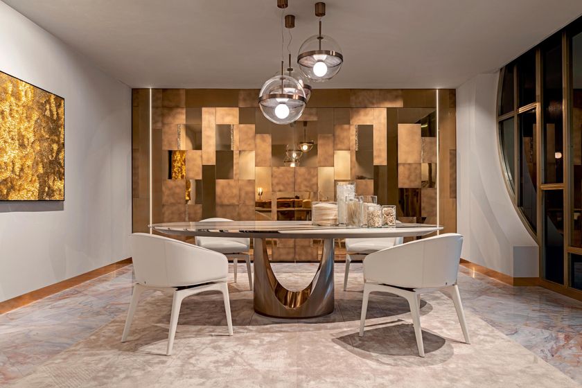 CAMERON Table By Visionnaire | design Alessandro La Spada