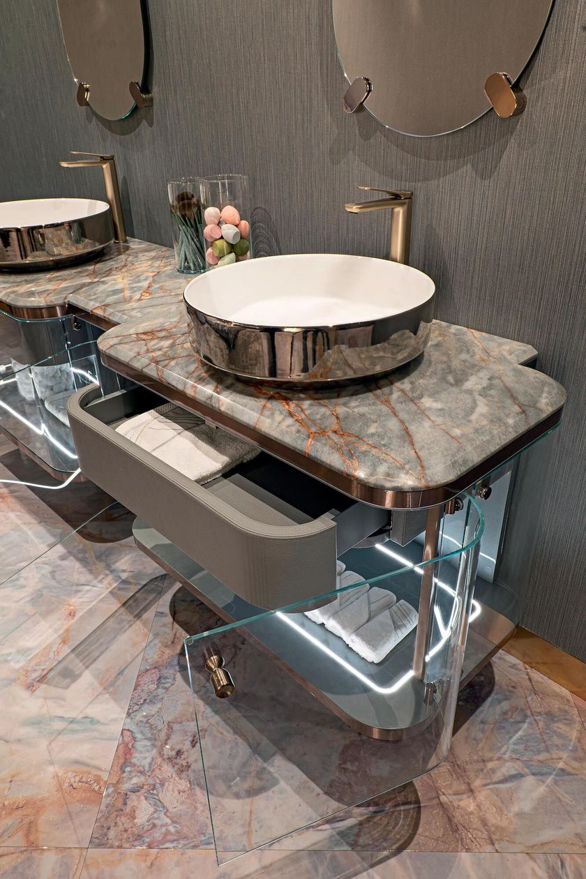DORINDA Vanity unit By Visionnaire | design Mauro Lipparini