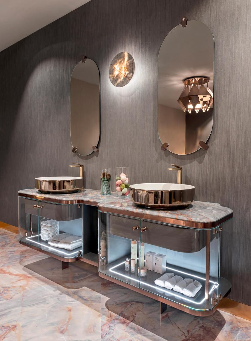 DORINDA Vanity unit By Visionnaire | design Mauro Lipparini