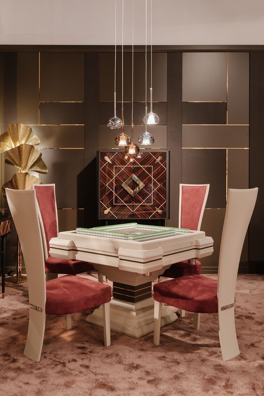 MING Mahjong game table By Vismara Design