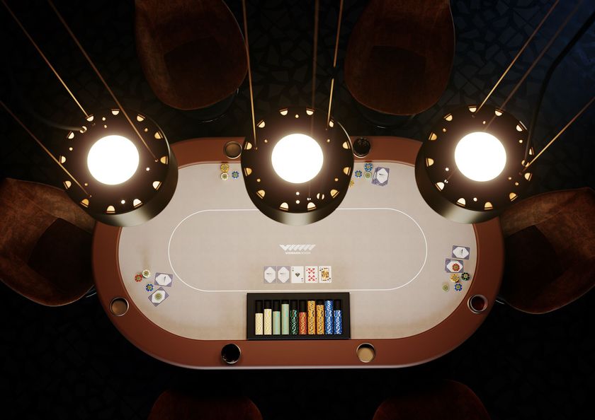 VEGAS Oval poker table By Vismara Design