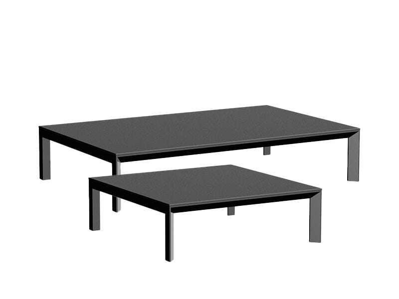 FRAME Table basse en aluminium extrudé By Vondom | design Ramón Esteve