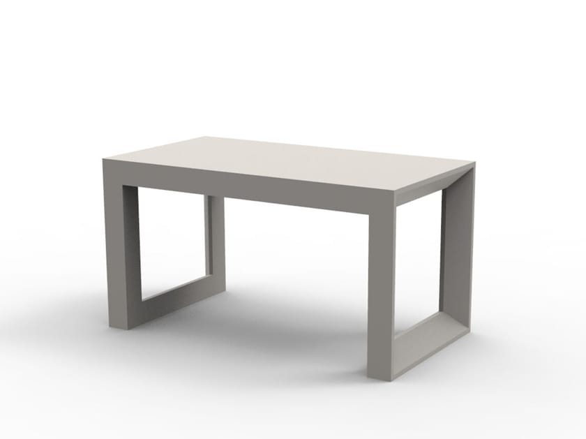 FRAME Polyethylene garden bench By Vondom | design Ramón Esteve