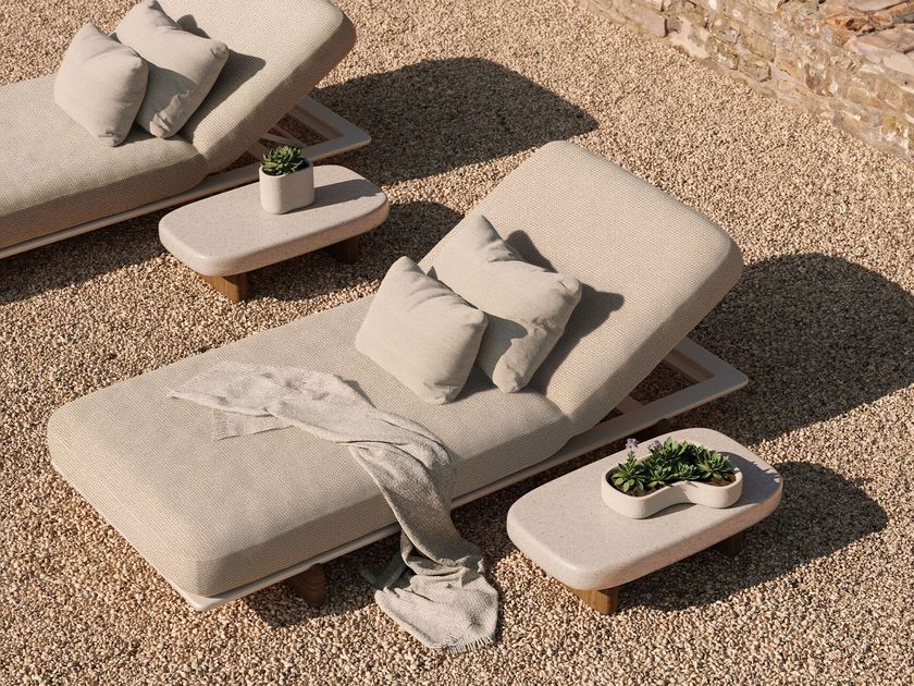MILOS Low rectangular garden side table By Vondom | design Jean-Marie ...