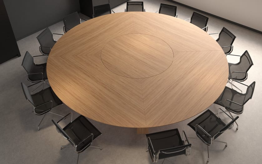 W | Round meeting table By BK Contract design Gabriel Teixidó