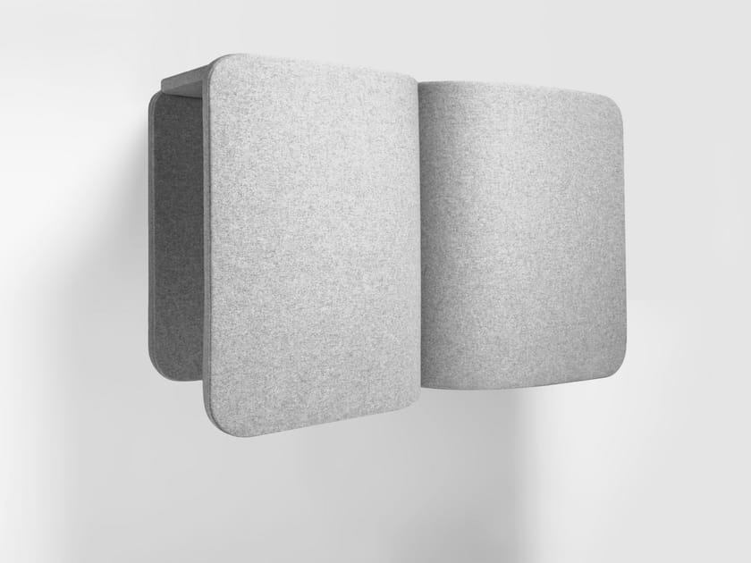Wall-mounted acoustic fabric phone booth WALLBOOTH By SilentLab