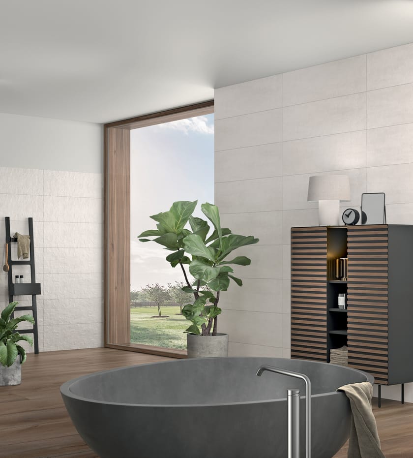 White-paste wall tiles WALLCRAFT WAX Wallcraft Collection By Panaria ...