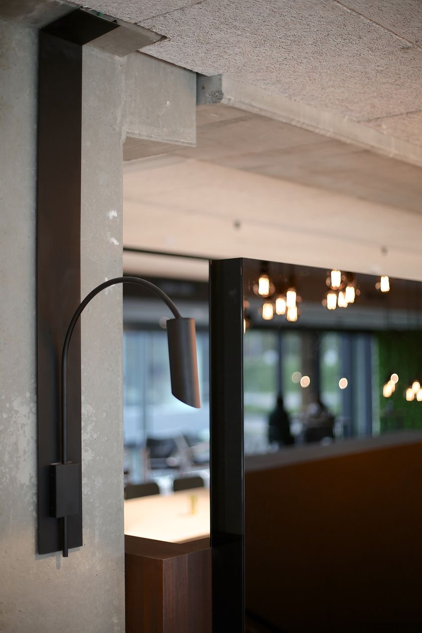 WALLSTER LED aluminium wall lamp By Dark | design Anthony Boelaert