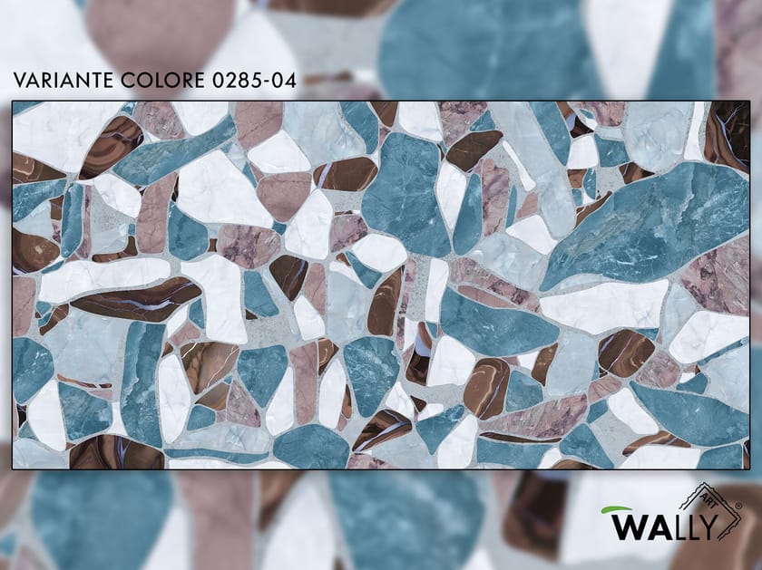 CORALINE Carta da parati lavabile in tessuto non tessuto By WALLYART