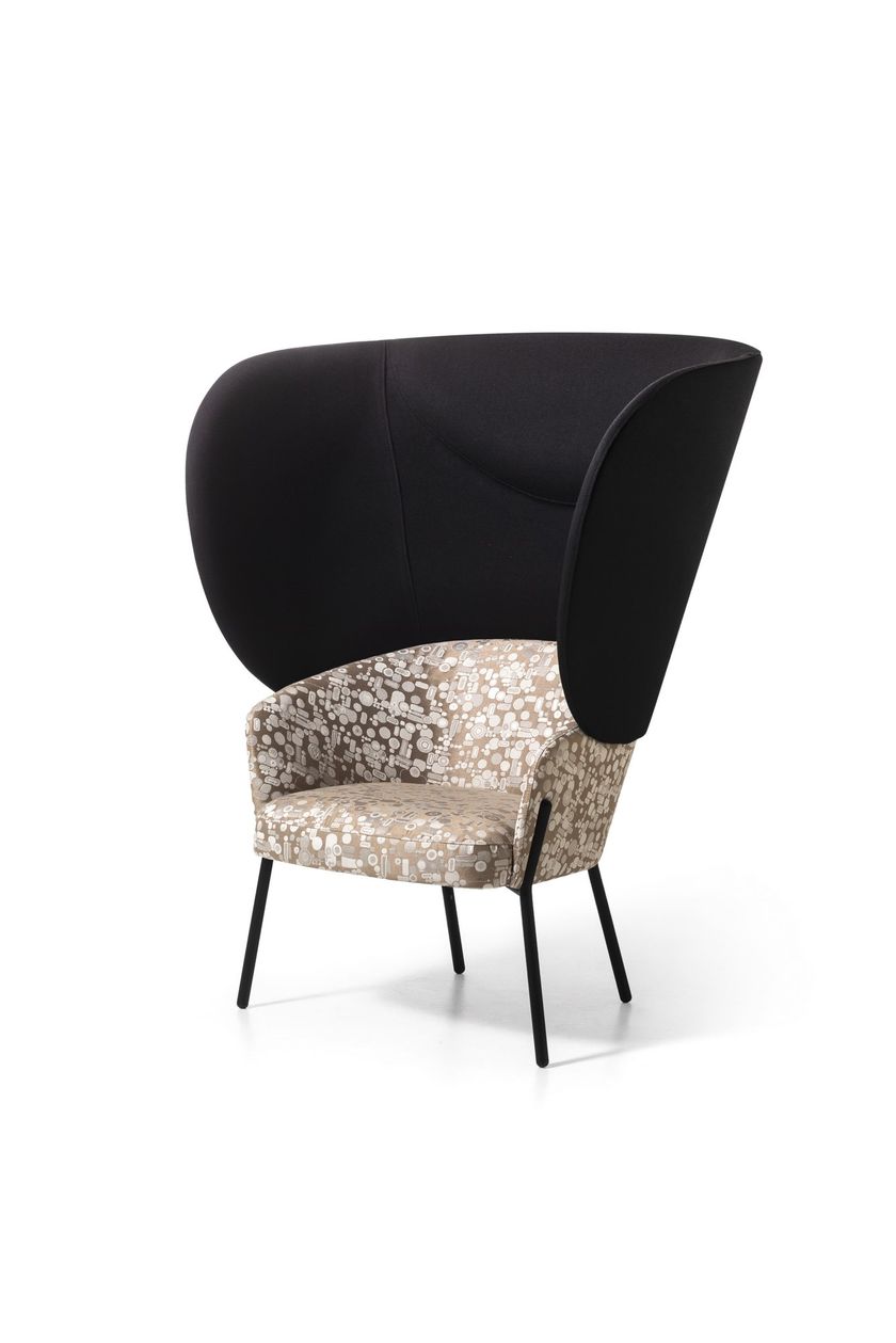 WAM | Easy chair high-back Wam Collection By BROSS design Marco Zito