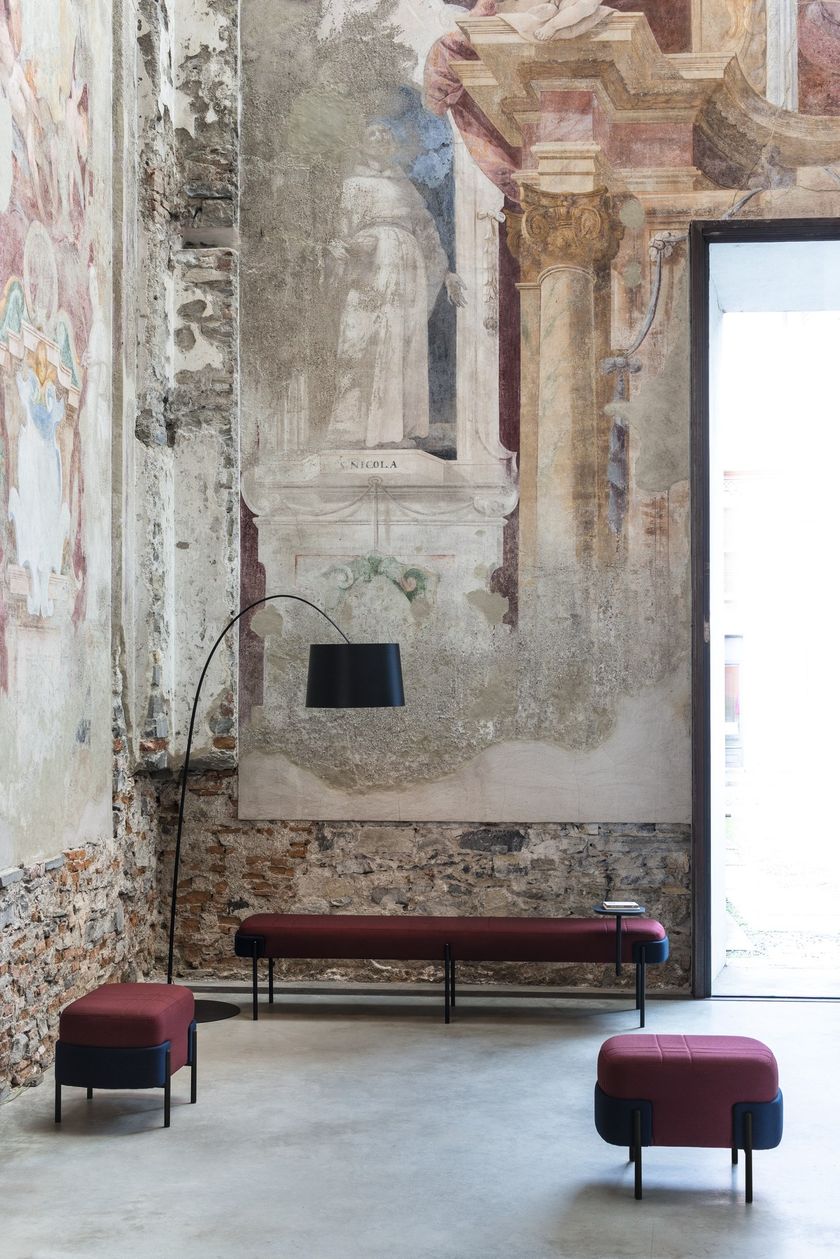 WAM | Upholstered bench Wam Collection By BROSS design Marco Zito