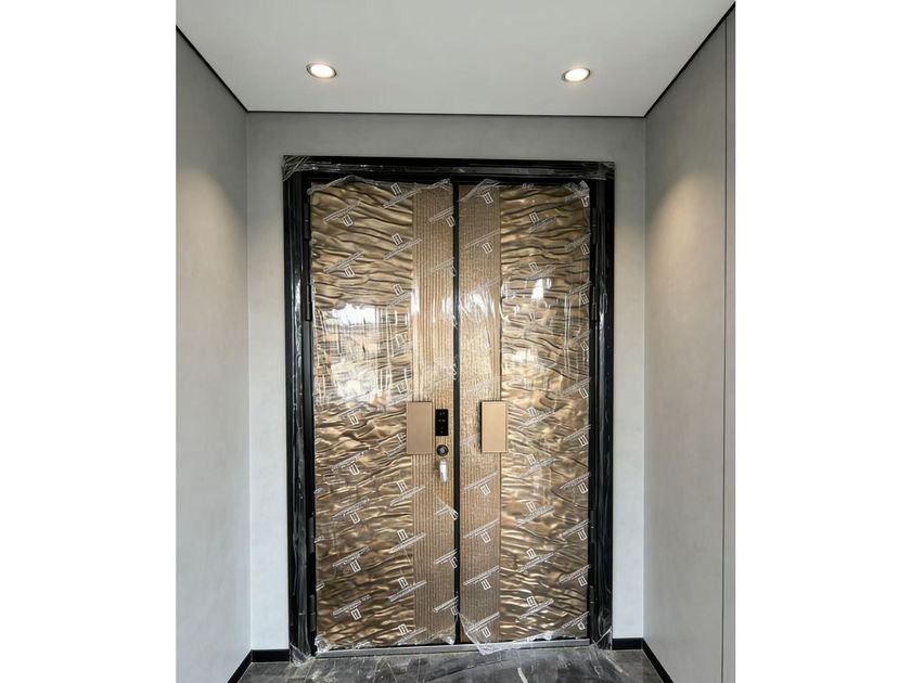 Stainless steel pivot sliding doors | Archiproducts