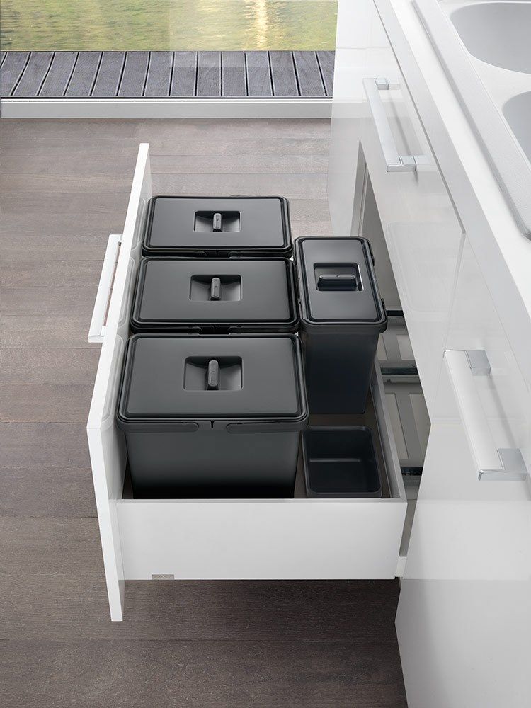 WASTE BIN SYSTEM Kitchen bin By SALICE