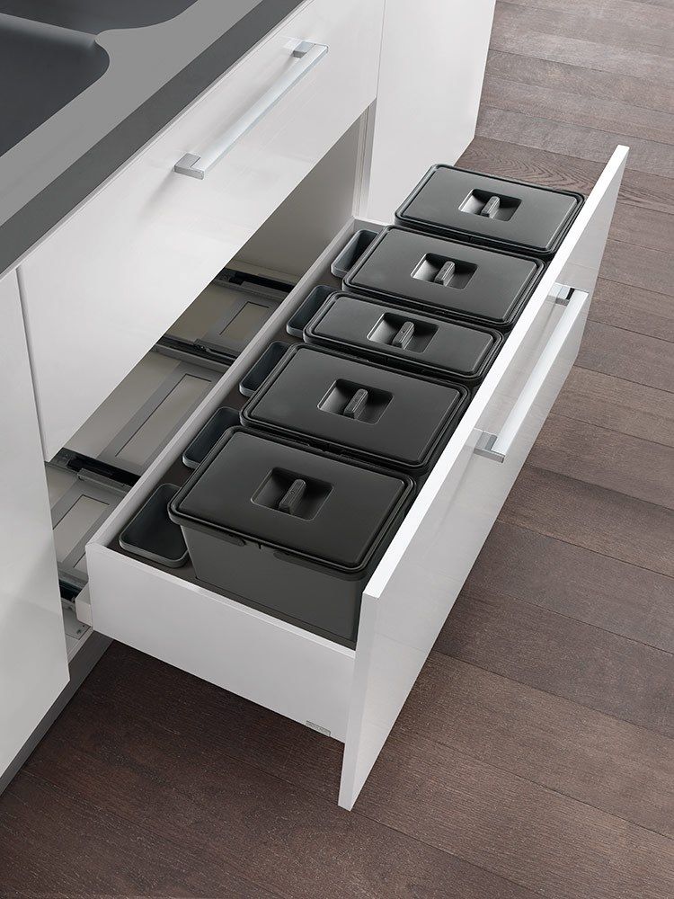 WASTE BIN SYSTEM Kitchen bin By SALICE