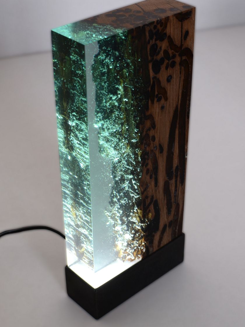 LED table lamp WATER BRIGHT By alcarol design Andrea Forti, Eleonora ...