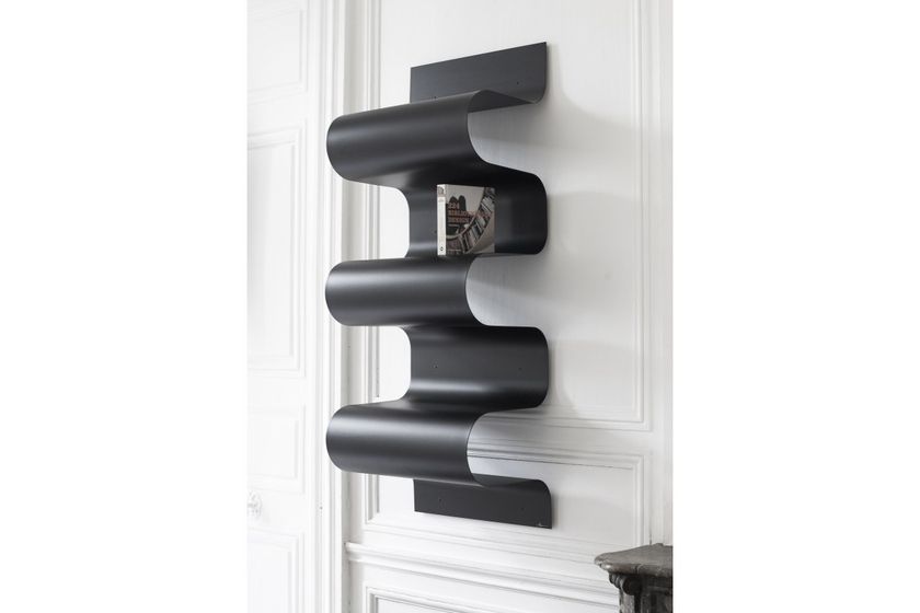 WAVE Aluminium wall shelf By VIDAME EDITIONS