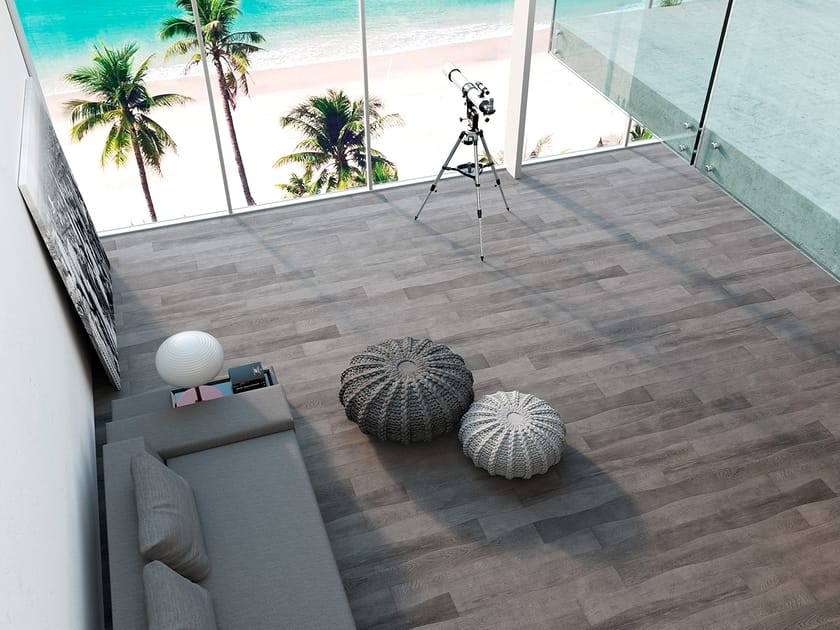 Parquet 2 strati prefinito in rovere WAVE By Corà design Massimo Broglio