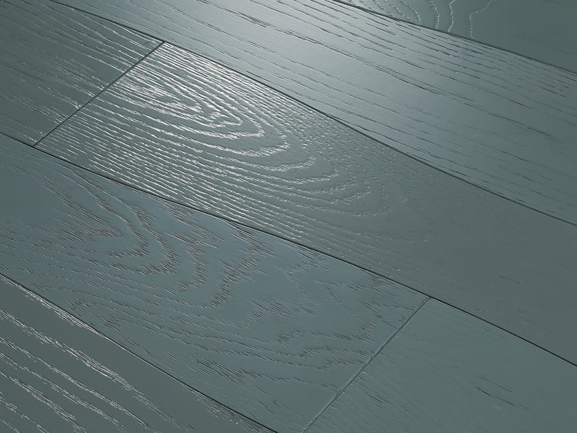 WAVE 2 layers preﬁnished oak parquet By Corà | design Massimo Broglio