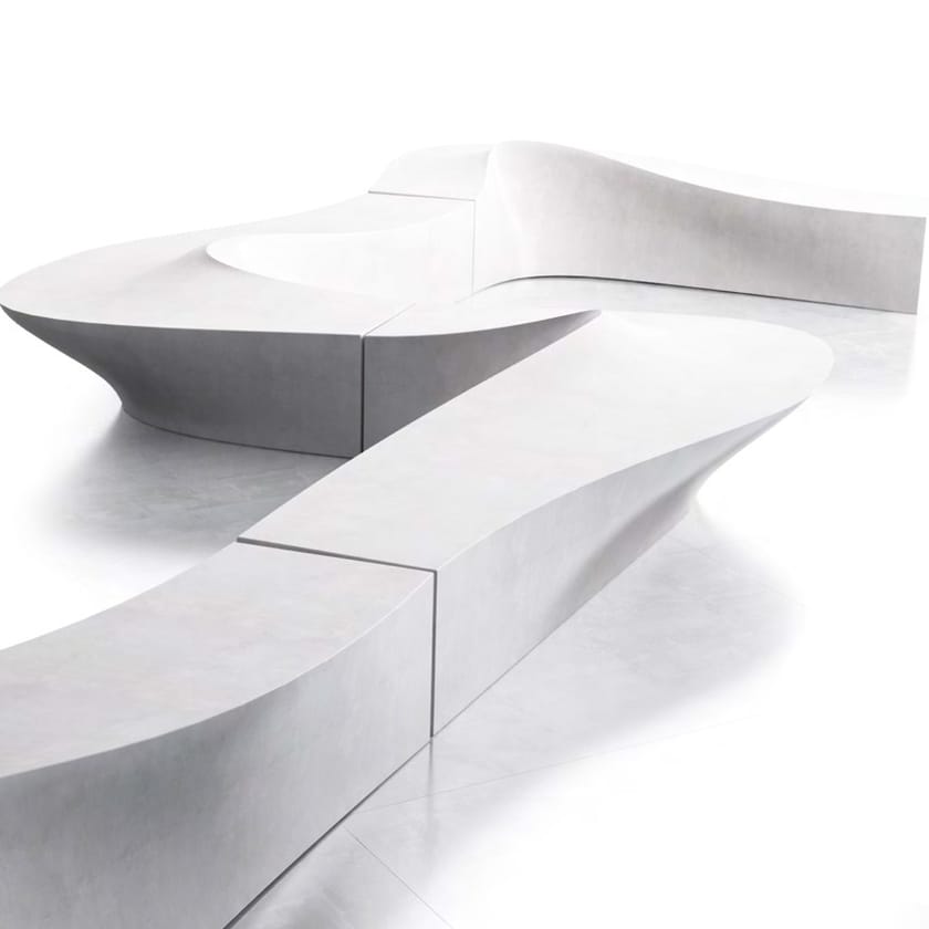 WAVE Modular Bench By LAB23 | design Stéphane Chapelet