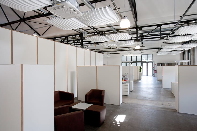 Basotect® hanging acoustic panel WAVE Single Absorber By SPÄH designed ...