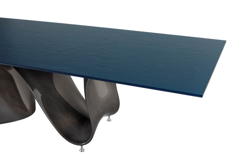 WAVE | Stained glass table By Tonin Casa design STUDIO 28