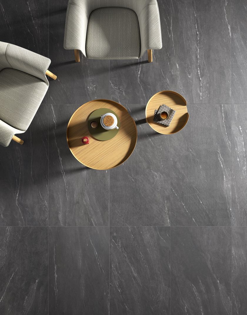 Porcelain stoneware wall/floor tiles with stone effect WAYSTONE DARK ...