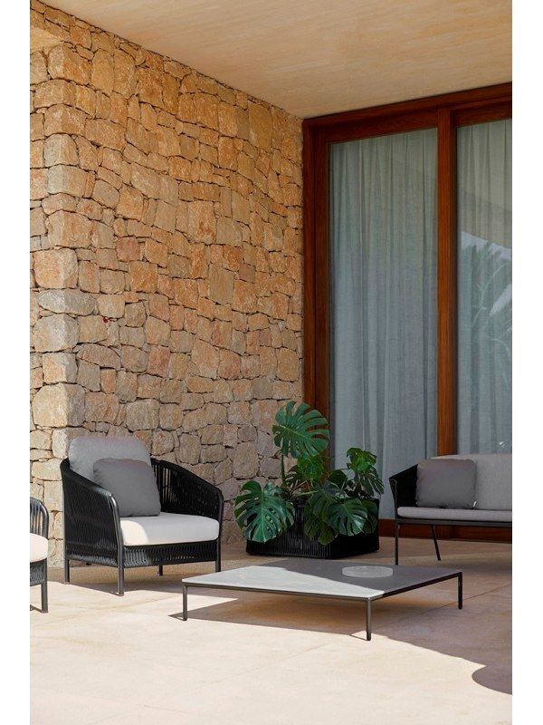 WEAVE | Sillón de jardín con brazos By POINT diseño Vicent Martínez