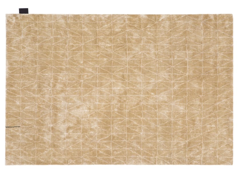 Handmade rectangular rug WEDGE 2 By ASPLUND design Marie-Louise Hellgren