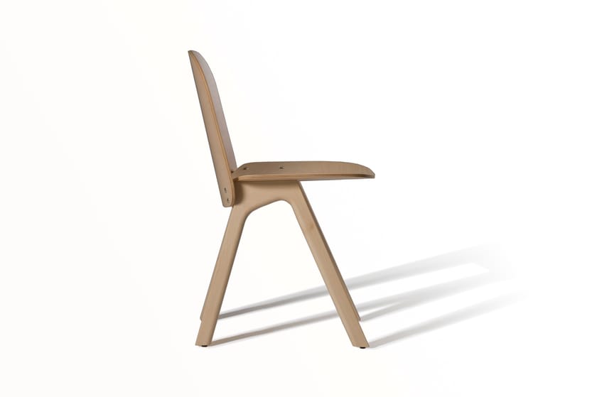 Beech chair WEDGE 360M Wedge Collection By Capdell design Marcel Sigel