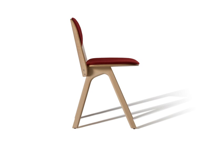 Upholstered chair WEDGE 360P Wedge Collection By Capdell design Marcel Sigel