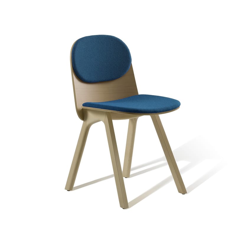 Upholstered chair WEDGE 360P Wedge Collection By Capdell design Marcel Sigel